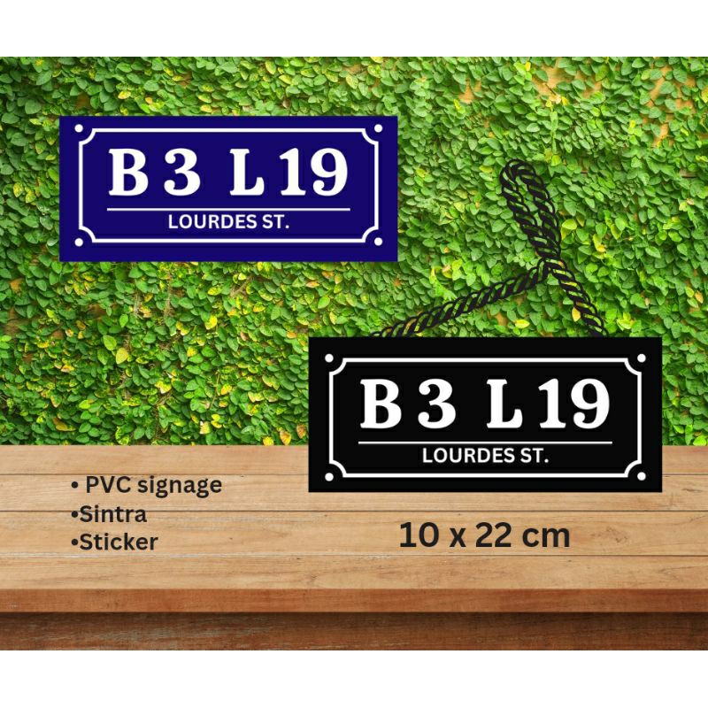 Address Signage ‼‼‼ | Shopee Philippines