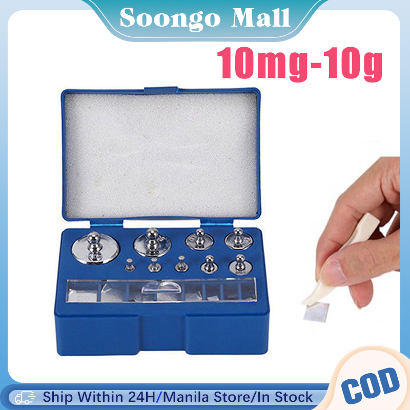10mg-100g Stainless Steel Precision Digital Scale Calibration Weight ...