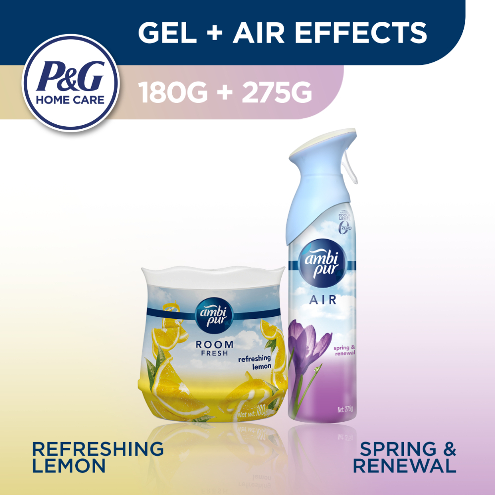 Ambi Pur Air Freshener Relaxing Lavender Lemon & Spring Downy ...
