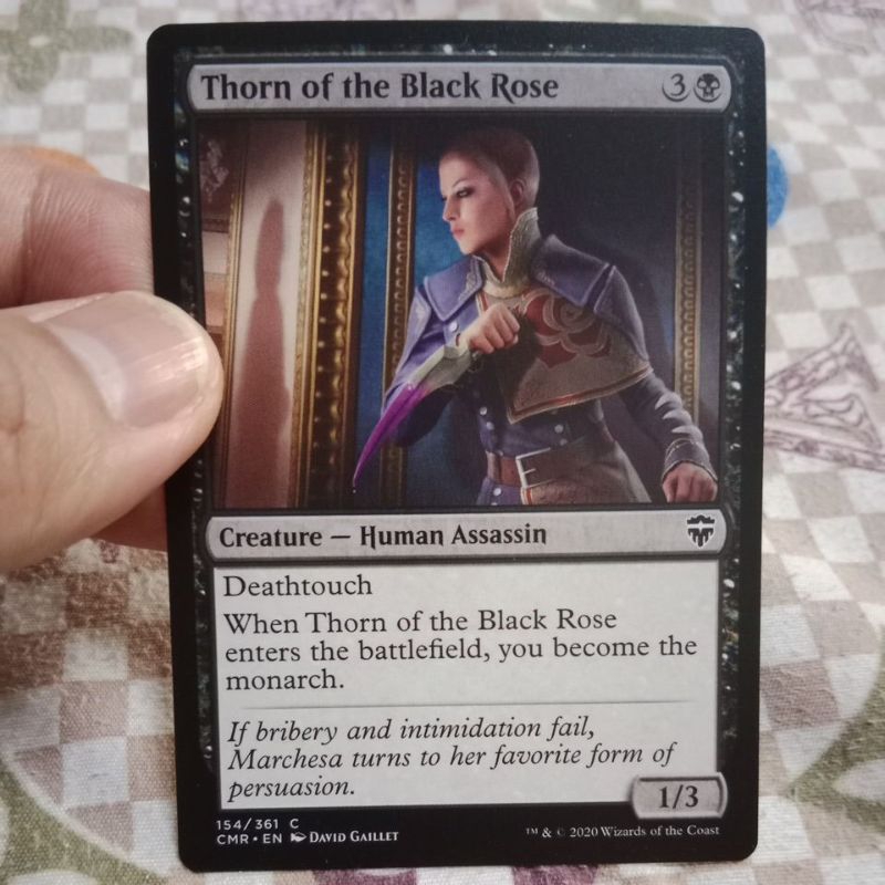 Thorn of the Black Rose (Commander Legends) | Shopee Philippines