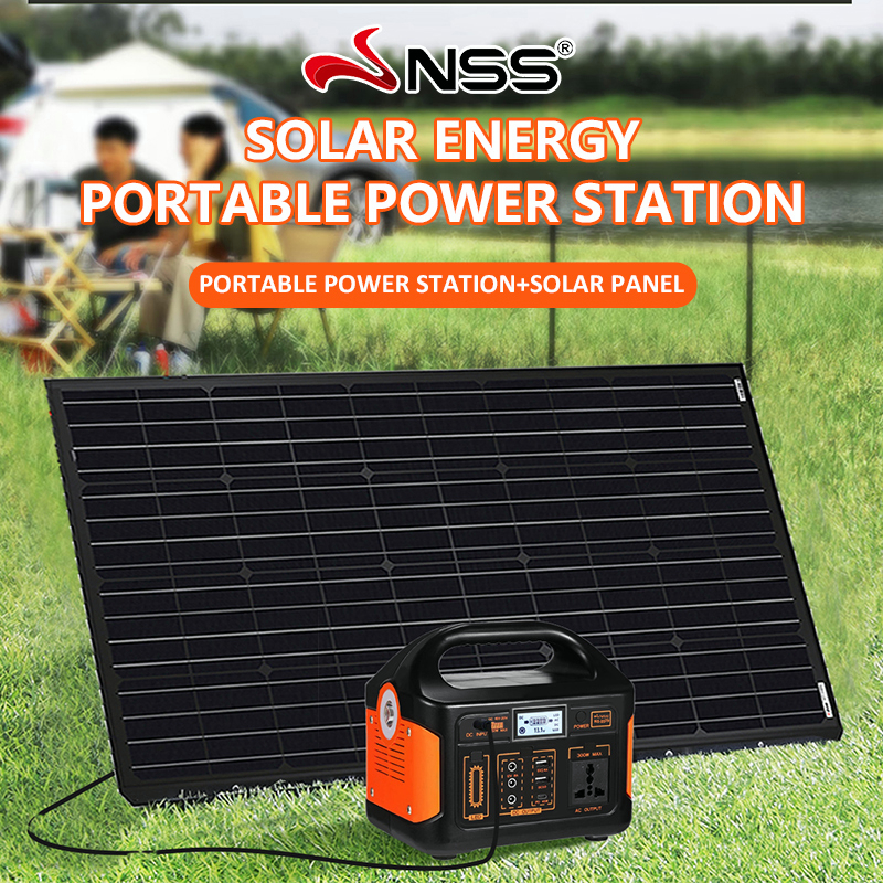 NSS 300W Solar Power Station 80000mAh Pure Sine Wave Generator with ...
