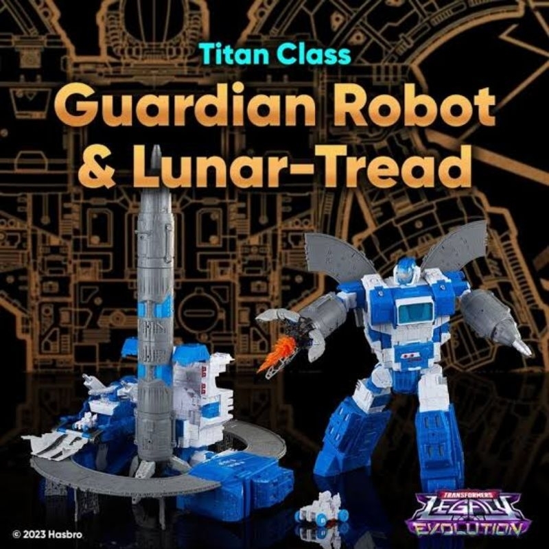 TRANSFORMERS LEGACY TITAN GUARDIAN ROBOT WITH LUNAR-THREAD TITAN CLASS ...