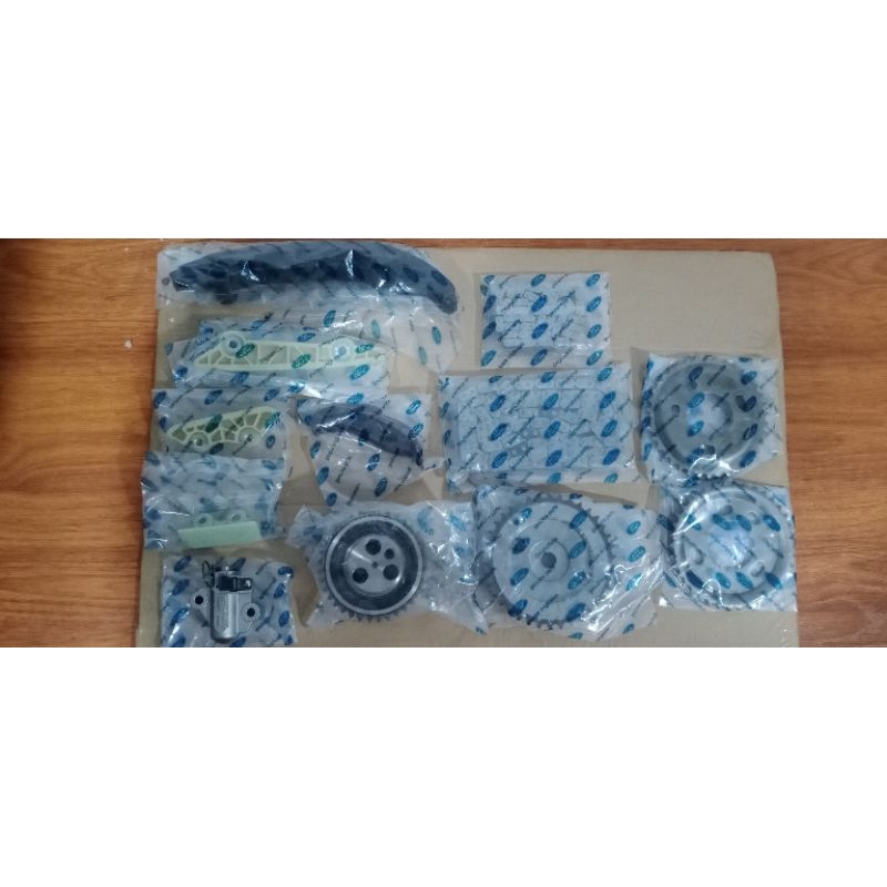 1 SET TIMING CHAIN KIT FORD RANGER / FORD EVEREST 2.2 2014 ,2019 ...