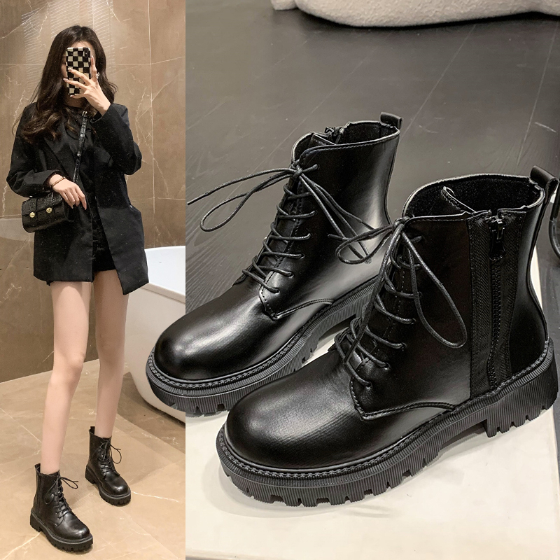 908#hot sale korean fashion Martin boots casual ankle short boots high ...