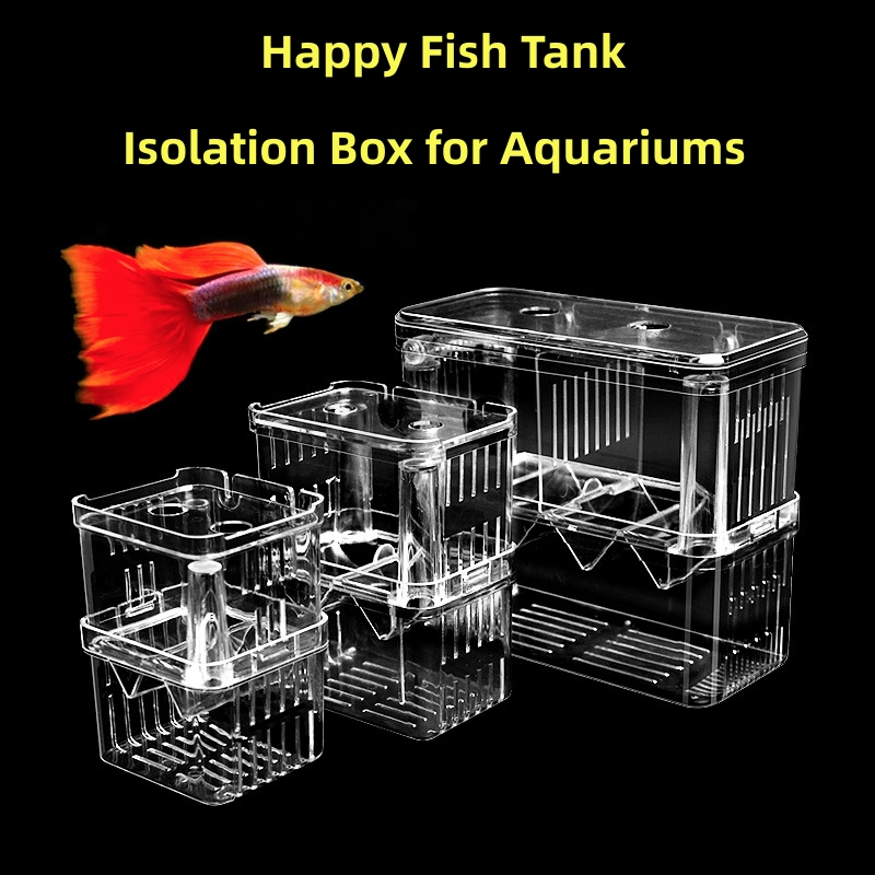 Isolation Box for Aquariums Isolation incubator Hatching box Acrylic ...