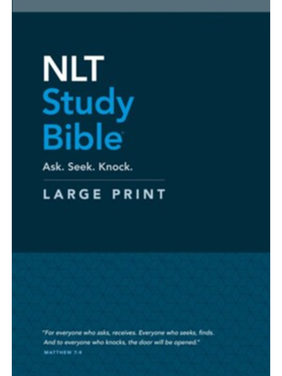 NLT Study Bible Large Print (Red Letter Hardcover) | Shopee Philippines