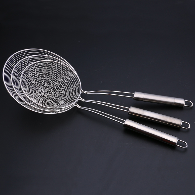 304 stainless steel frying colander, hot pot food line drainer, food ...