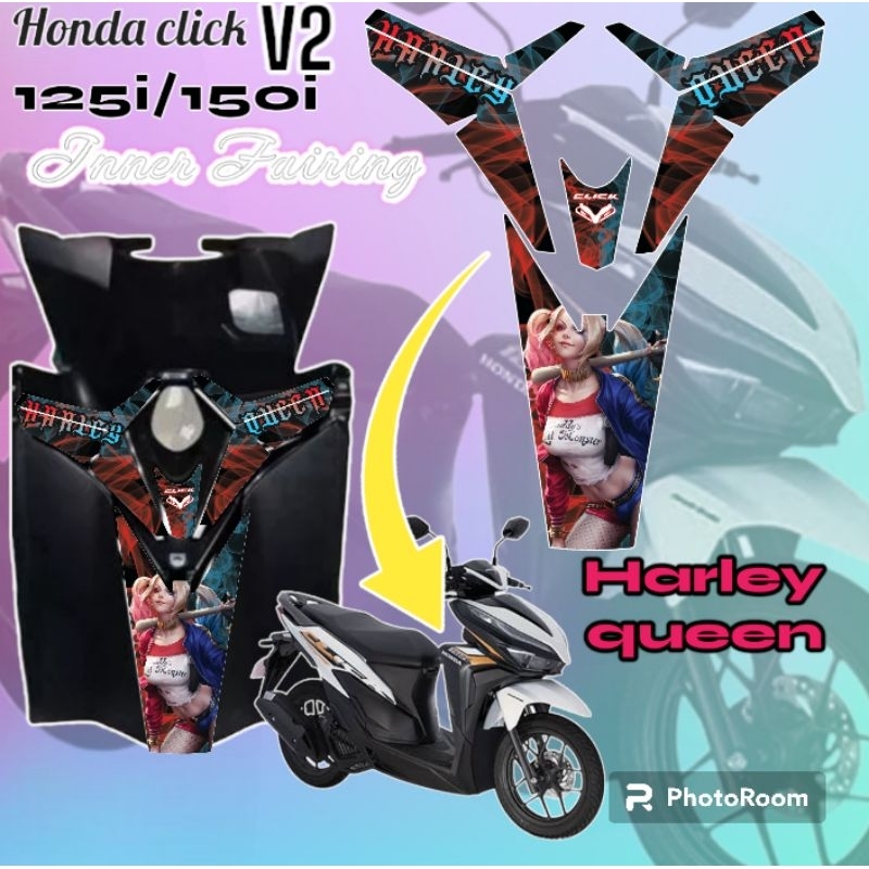 honda click 125i/150i version 2 (INNER FAIRING) /HONDA CLICK STICKER ...