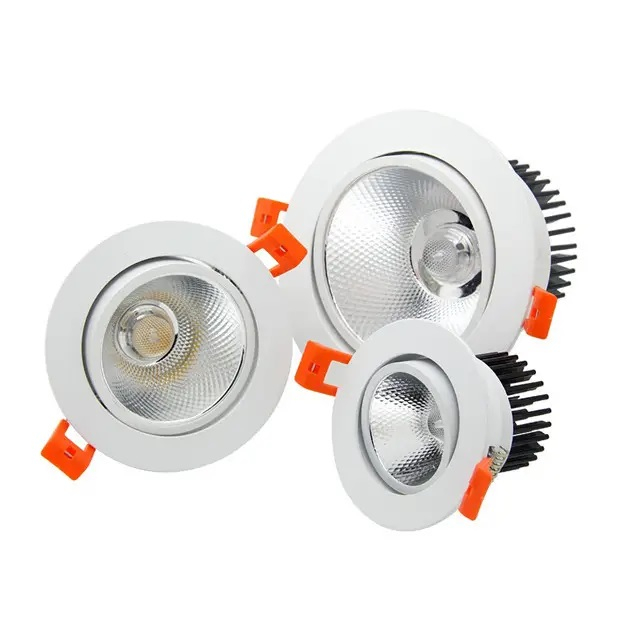 COB Spotlight High Brightness Directional Ceiling Recessed Downlight ...