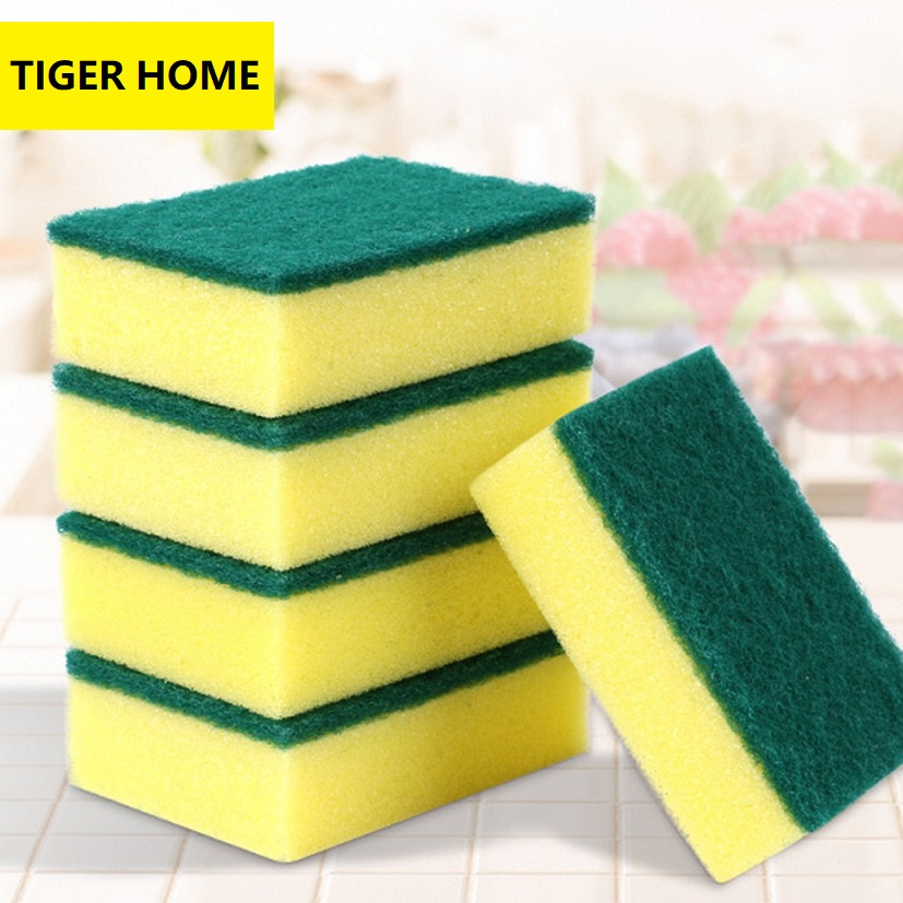 TIGER HOME Dishwashing Sponge Block Magic Sponge waist type | Shopee ...