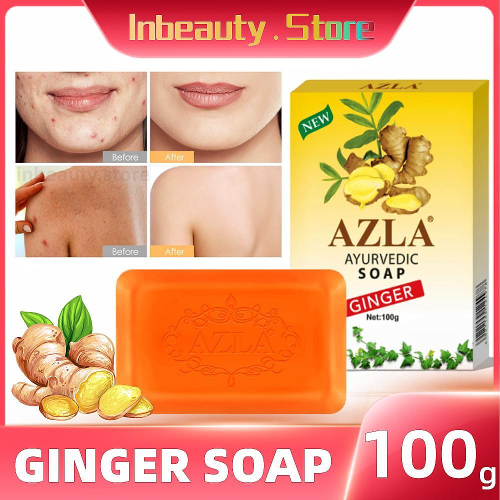AZLA Ginger Soap Body Bath Facial Cleaning Soap Detox Weight Loss ...