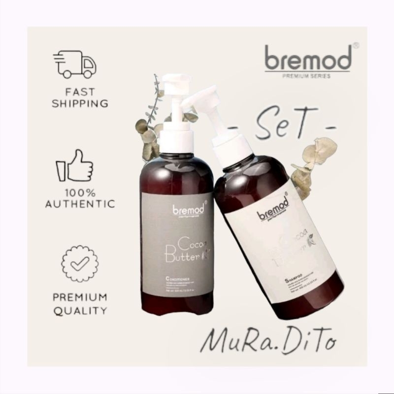 BREMOD PREMIUM shampoo & conditioner SET (400mL x 2) | Shopee Philippines