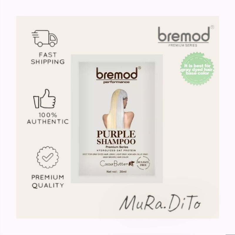 BREMOD PREMIUM purple shampoo | Shopee Philippines