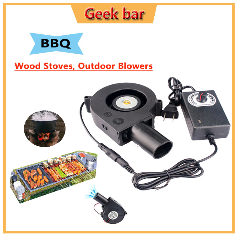 【24H Ship】Blower Fan For Kalan BBQ Cooking 220V Portable With Speed ...