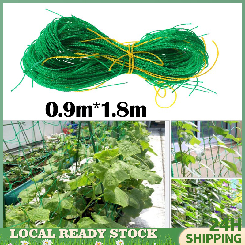 Garden Plant Climbing Net Vine Plants Nylon Trellis Net Support Fruits ...