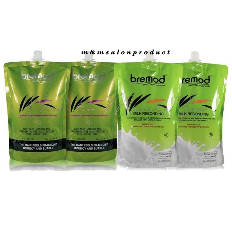 Bremod 2IN1 Rebonding 1250ML care hair treatment beauty care | Shopee ...
