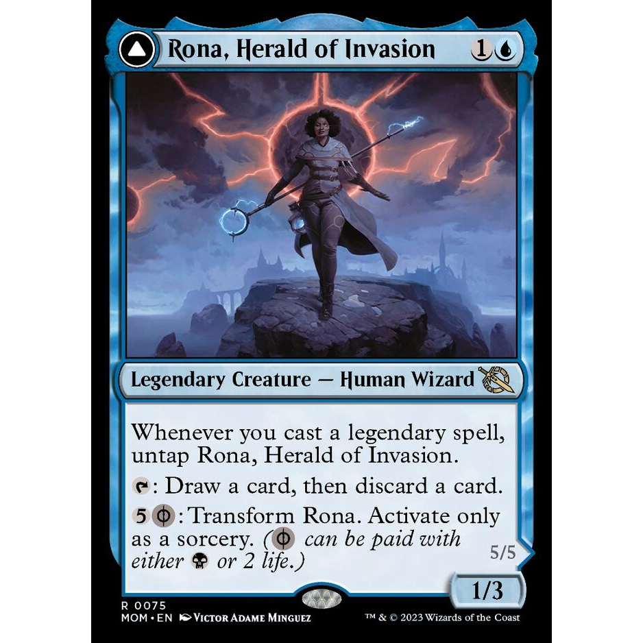 Rona, Herald of Invasion - March of the Machine (MOM) (Variants ...