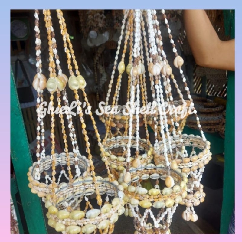 PLANTHANGER made of sea shell Craft. | Shopee Philippines