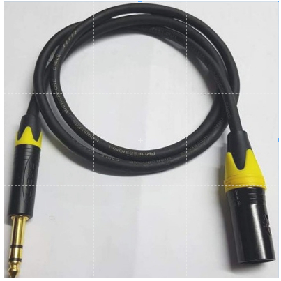 1m XLR male to PL 55 Stereo Audio/aux Cable Heavy Duty | Shopee Philippines