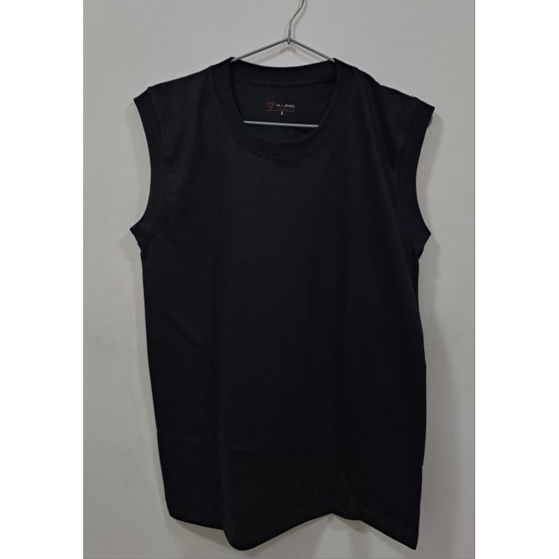 BLACK Muscle Sando Roundneck - EFJ Jewel Brand | Shopee Philippines