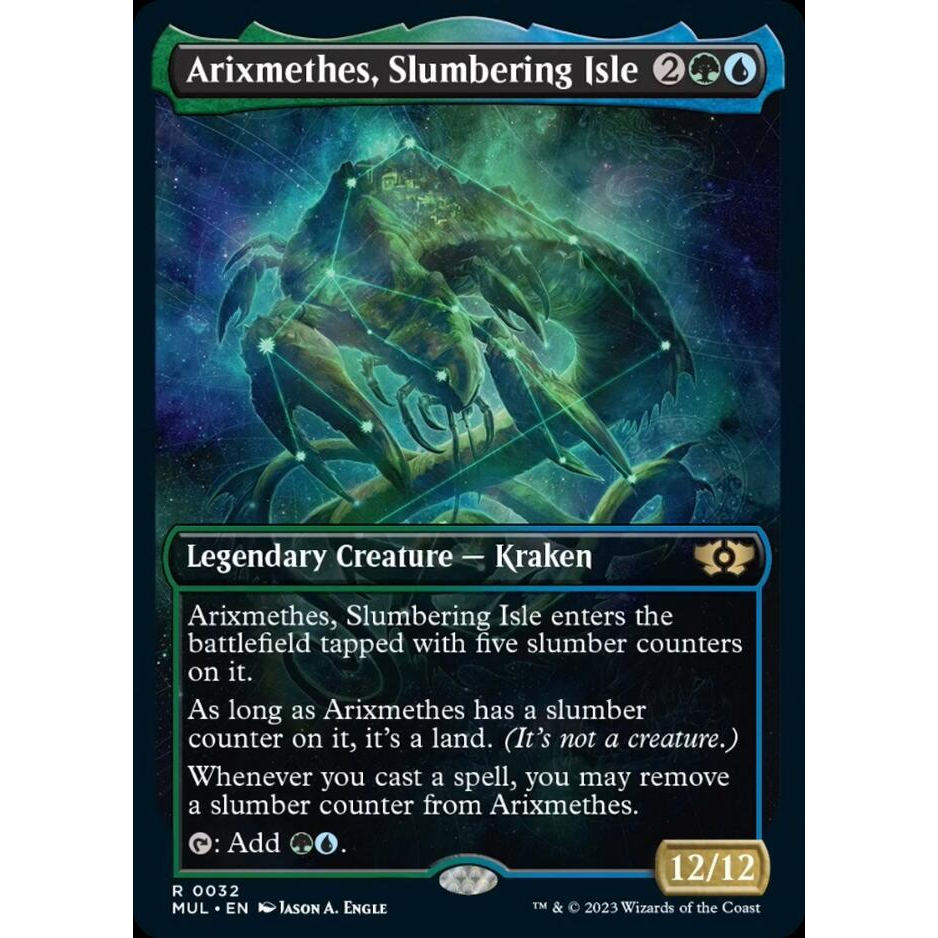 MTG Singles MOM [R] Arixmethes, Slumbering Isle | Shopee Philippines