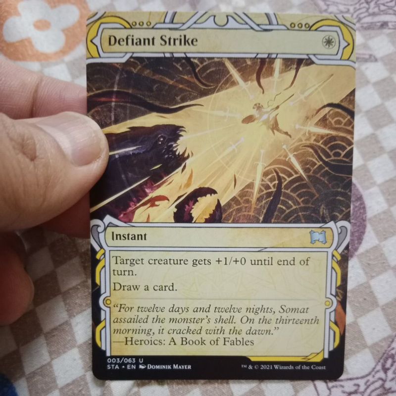 Defiant Strike (Strixhaven Mystical Archives) | Shopee Philippines
