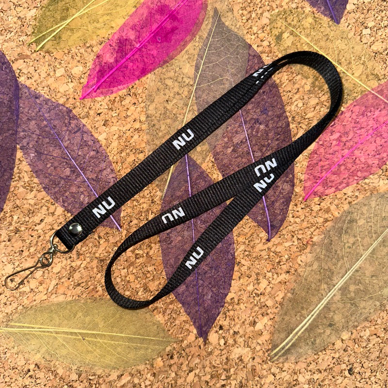 NU National University | Black Aesthetic Minimalist Design Half Inch ID ...