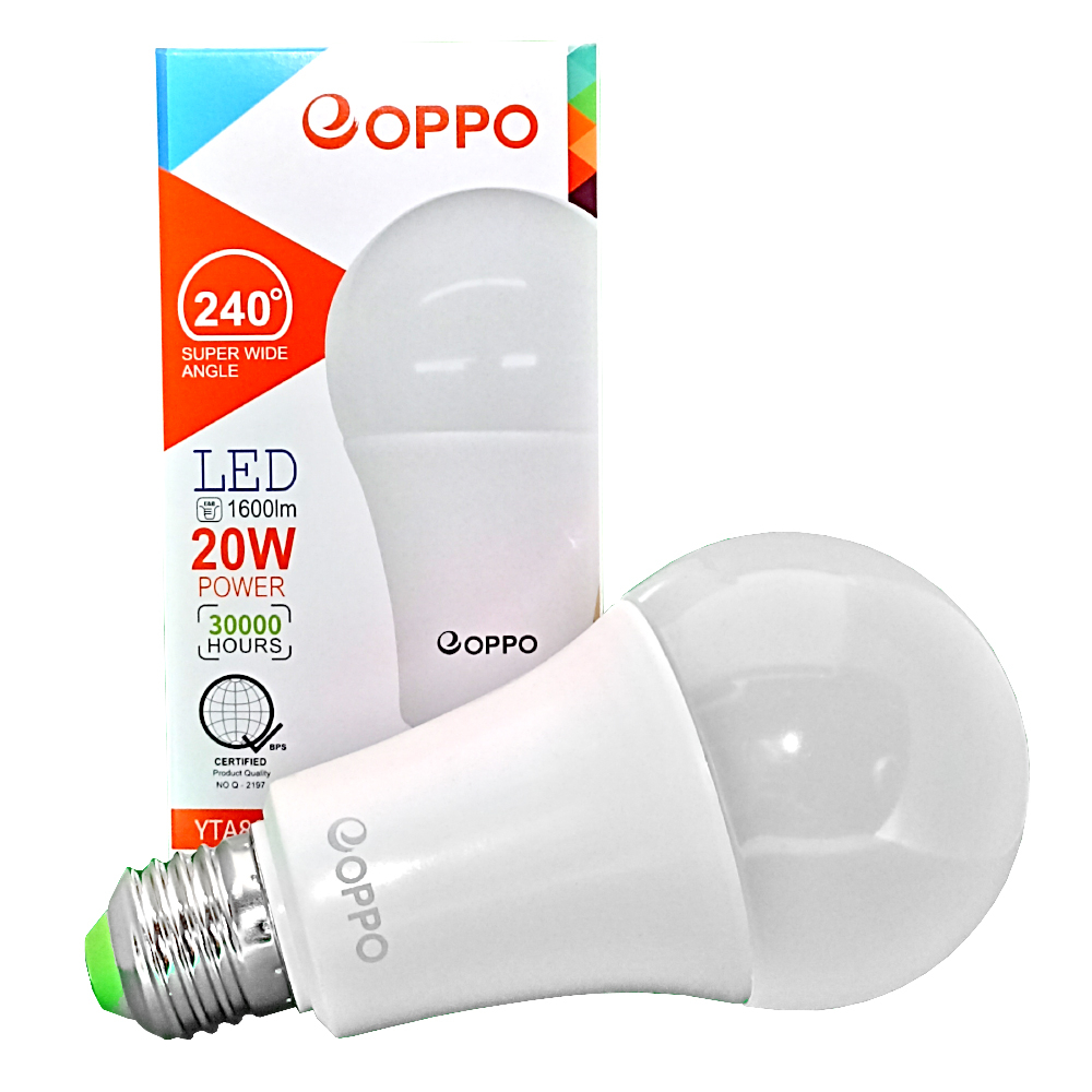 SALE SALE! E OPPO LED Bulb 240° 3w, 5w, 75w, 95w, 12w 15w, 20w | Shopee ...
