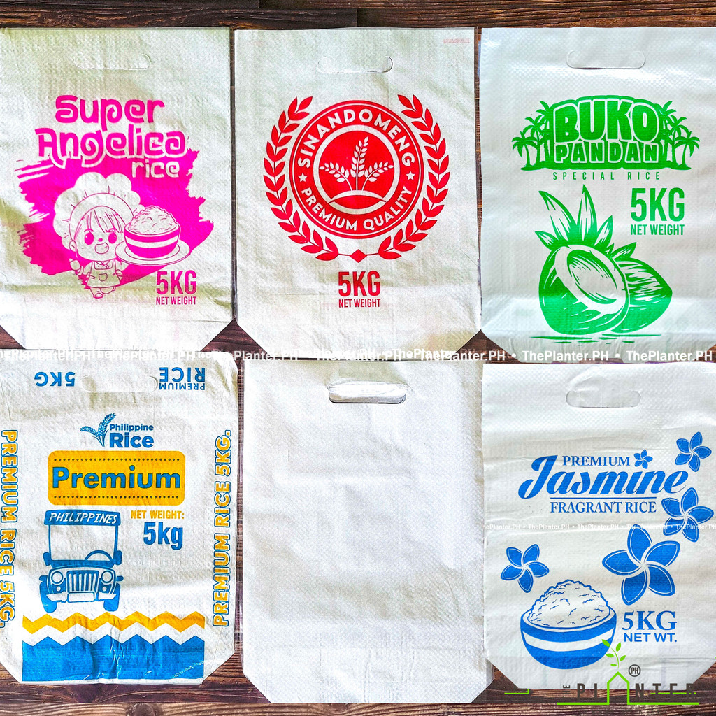 ( 5kg 10kg 15kg 25kg ) COATED SACK for RICE BRAND NEW theplanter.ph ...