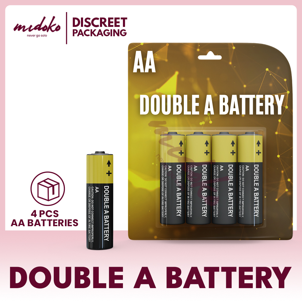 Midoko Generic Battery Extra Heavy Duty AAA/AA Carbon Battery 4pcs ...