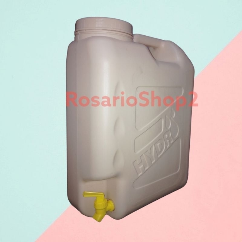 AESTHETIC Water Container 20 Liters/ 5 Gallon Cream Biege Slim Jug for ...