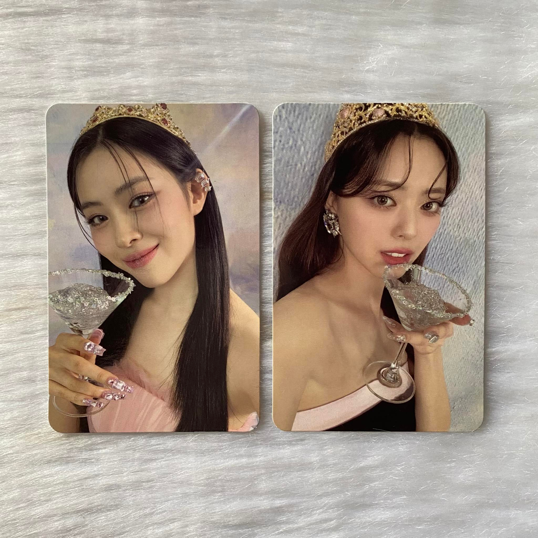 [ONHAND] ITZY Checkmate Cocktail Photocard (Ryujin & Yuna) | Shopee ...
