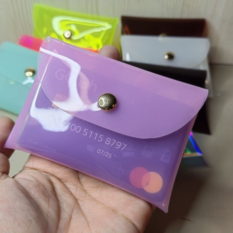 Card Holder ID's ATM Wallet PVC Transparent | Shopee Philippines