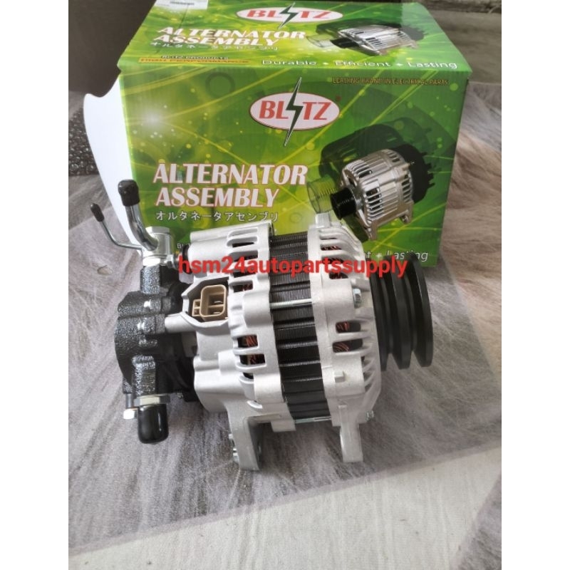 Alternator Assembly Mitsubishi 4D56 w/pump 12v/110A Double pulley ...
