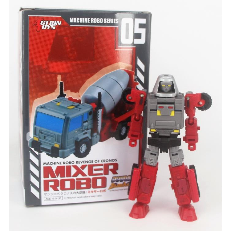 MR-05 Mixer Robo MACHINE ROBO SERIES 05 ACTION TOYS (SEALED) | Shopee ...