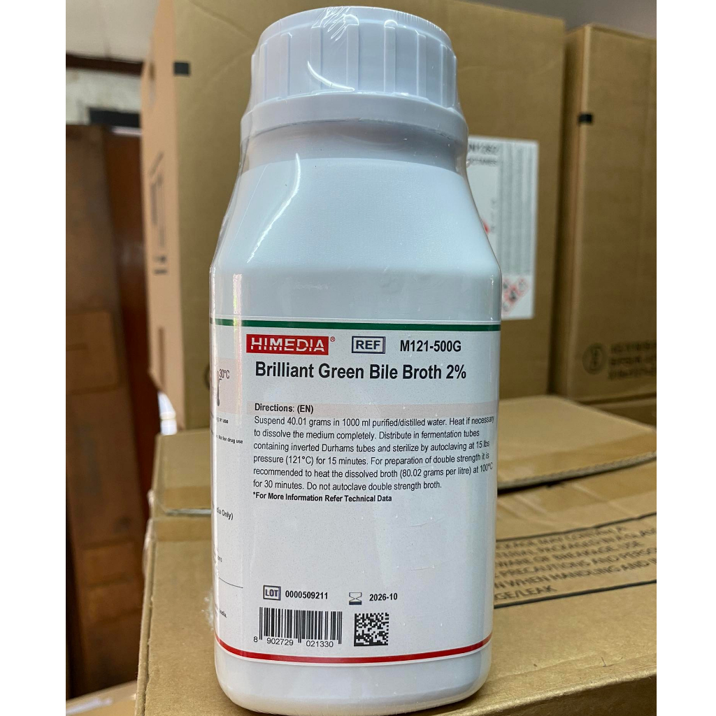 HIMEDIA Brilliant Green Bile Broth 500g For Microbiology | Shopee ...