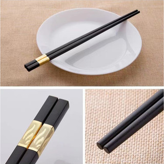 Kitchen Household Hotel High-grade Chopsticks Non-slip High Temperature ...