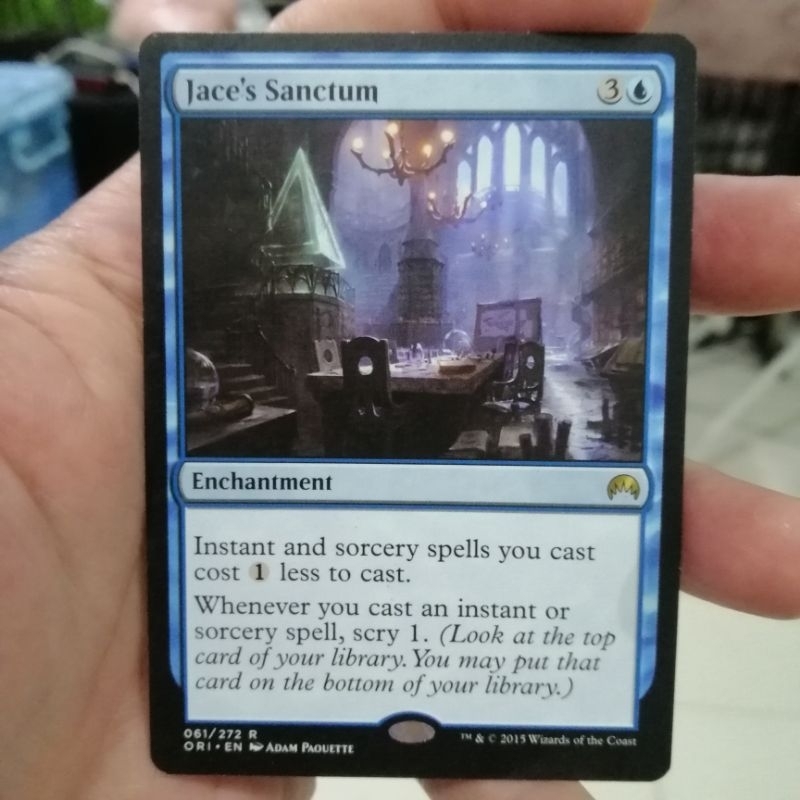 1 C19 Jace's Sanctum C19 MTG card magic commander EDH | Shopee Philippines