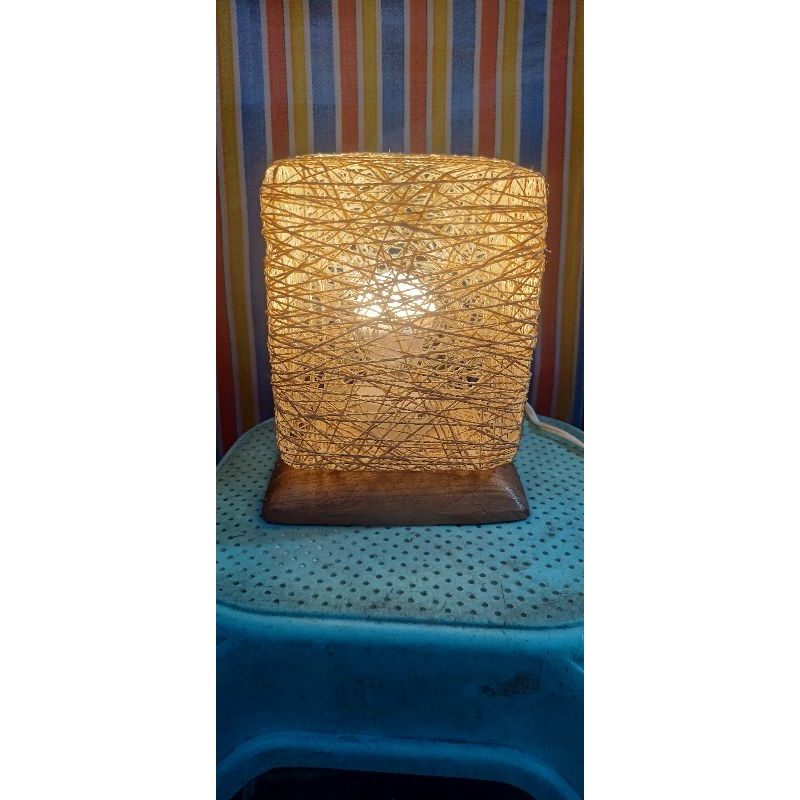 Lampshade Abaca Square (Medium)Local made Souvenir for Any Occasion ...