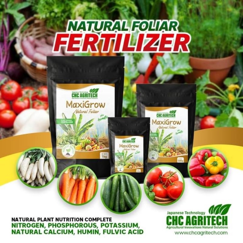 MAXIGROW Natural Foliar plus Humates by CHC AGRITECH Japanese ...