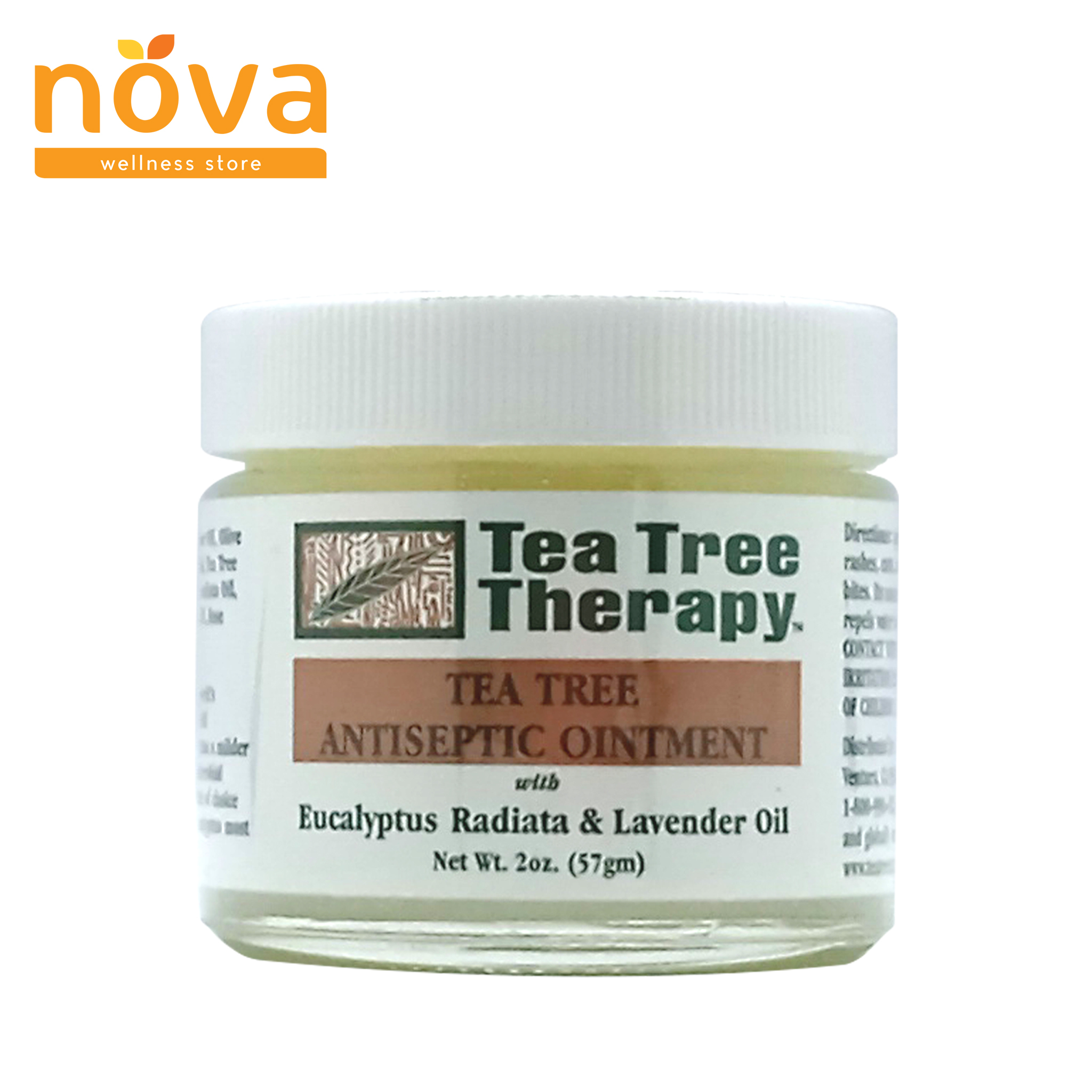 Tea Tree Therapy Antiseptic Ointment with Eucalyptus Radiata & Lavender ...