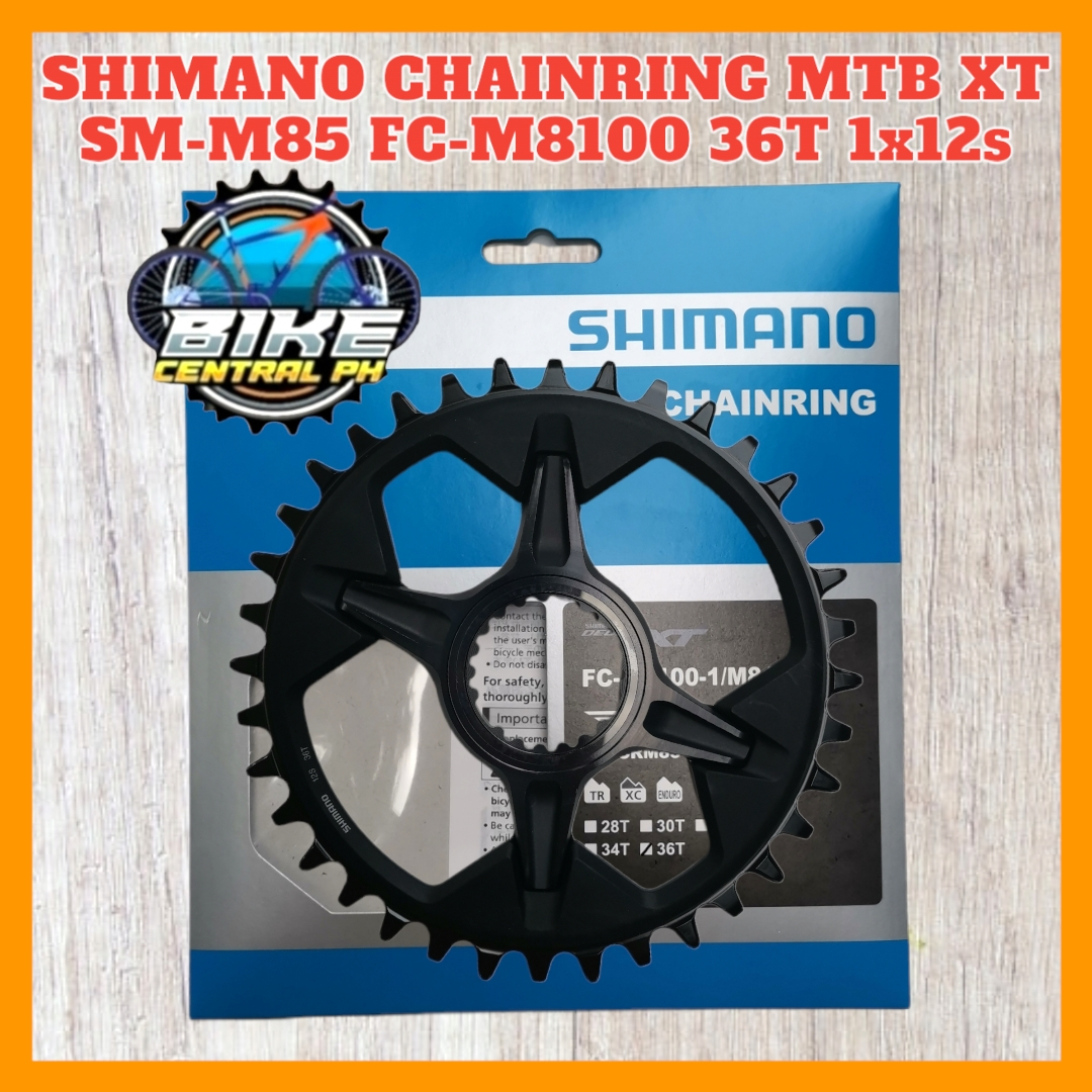 SHIMANO CHAINRING SM-CRM85 DEORE XT FC-M8100-1 / M8130-1 12S | Shopee Philippines