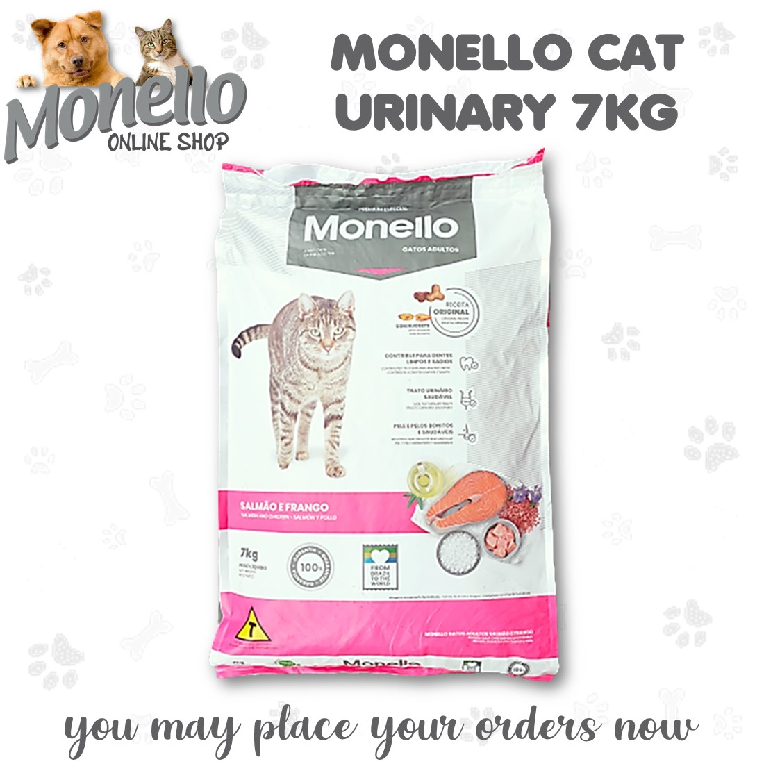 Monello Cat Urinary 7kg per Sack Urinary Care and BIRBO Premium Cat ...