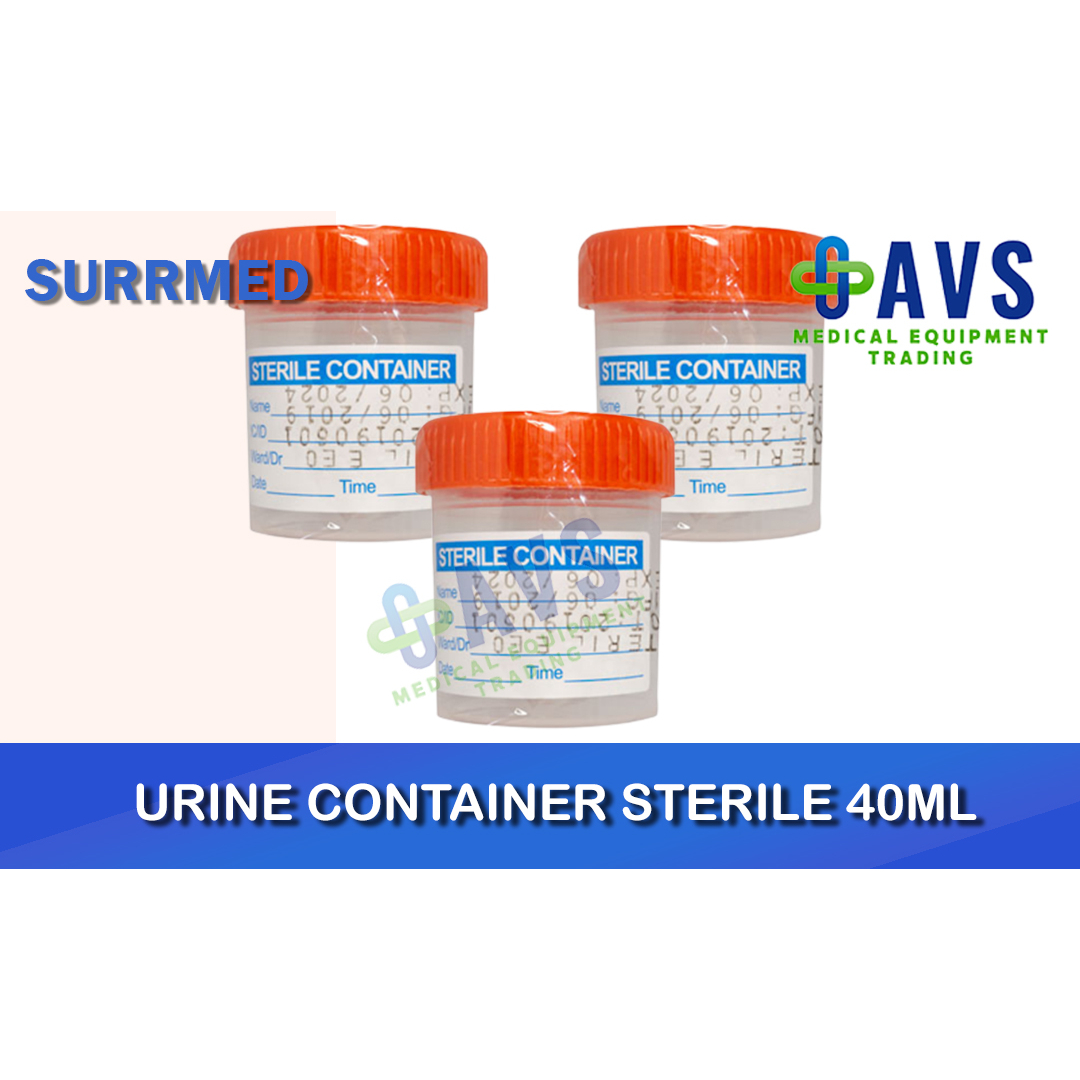 Stool Specimen Container with Spoon and Label (Sterile, 60ml capacity ...