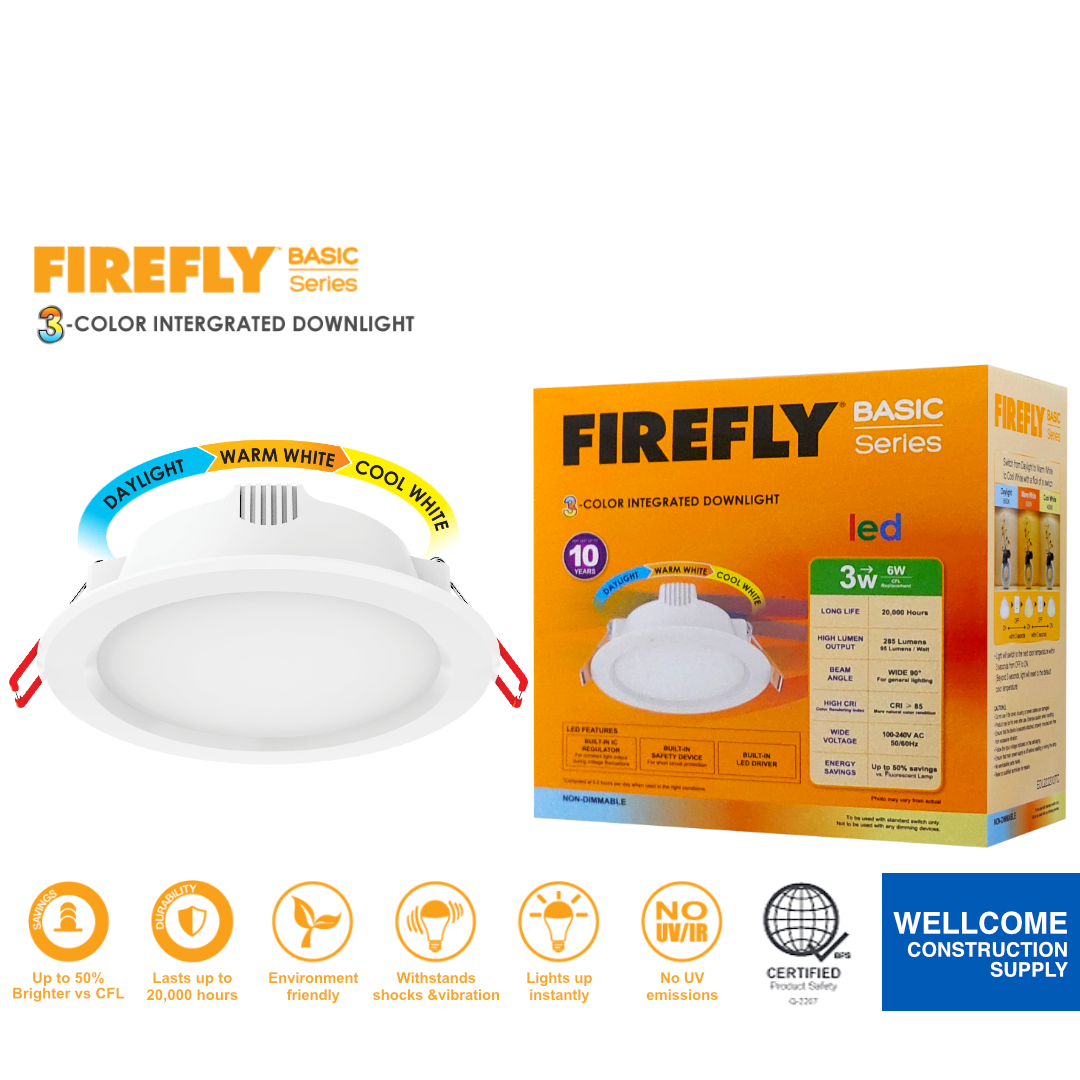 20pcs 3W Firefly Basic Series Tri-Color Light Emitting Diode LED ...