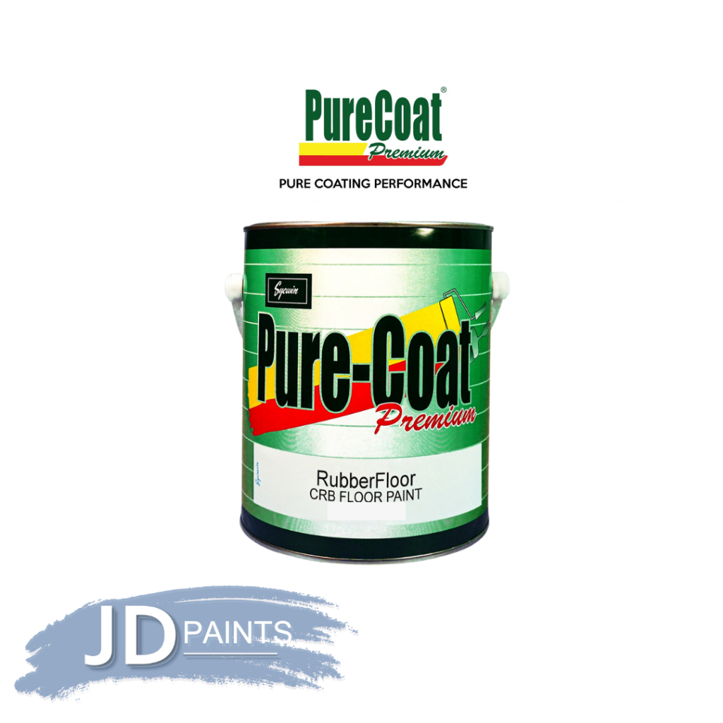 PureCoat RubberFloor CRB Floor Paint 4L | Shopee Philippines