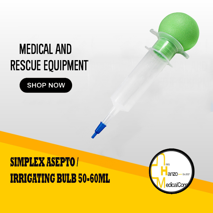 SIMPLEX ASEPTO SYRINGE / IRRIGATING BULB 50-60ML | Shopee Philippines