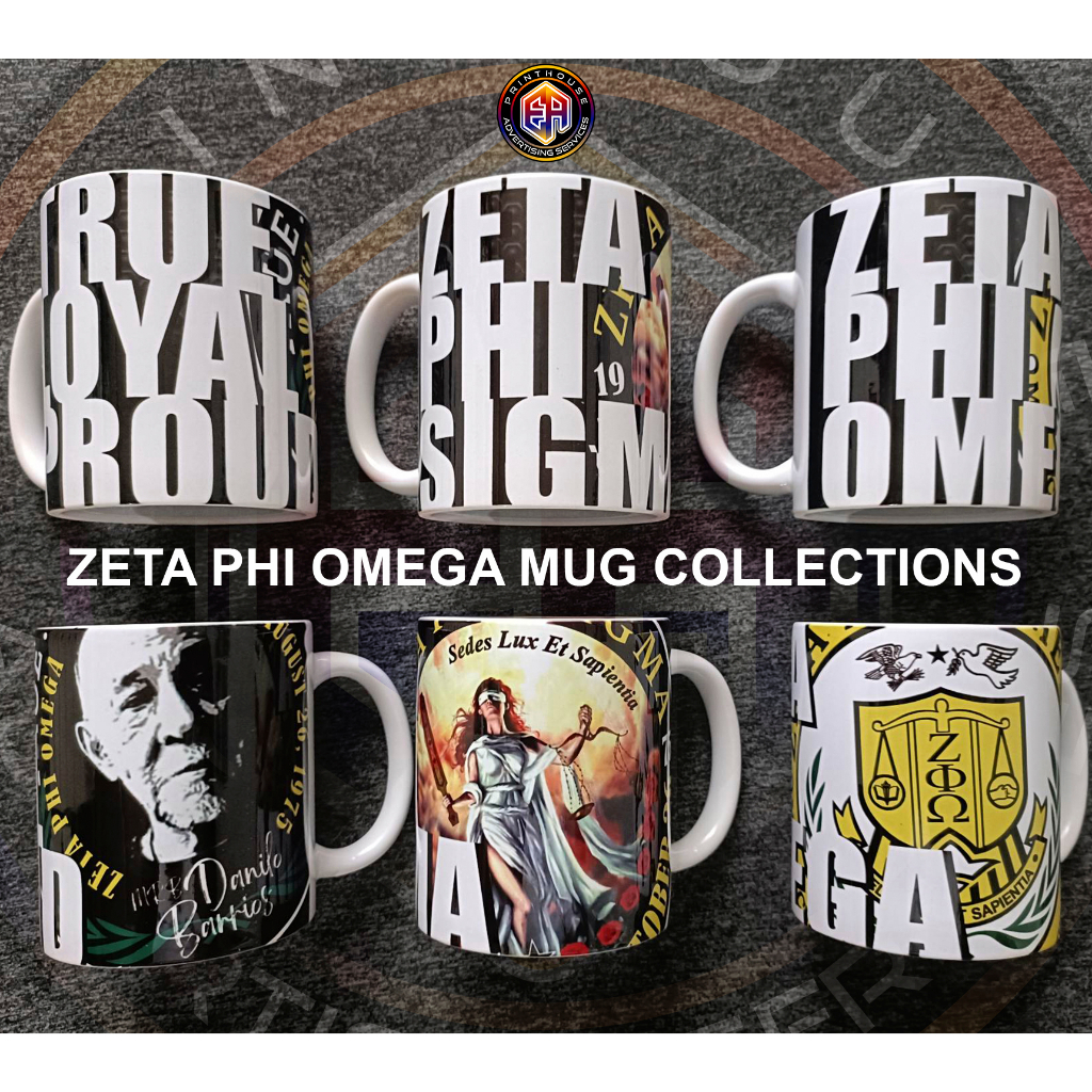 Zeta Phi Omega Mug Collections | Shopee Philippines