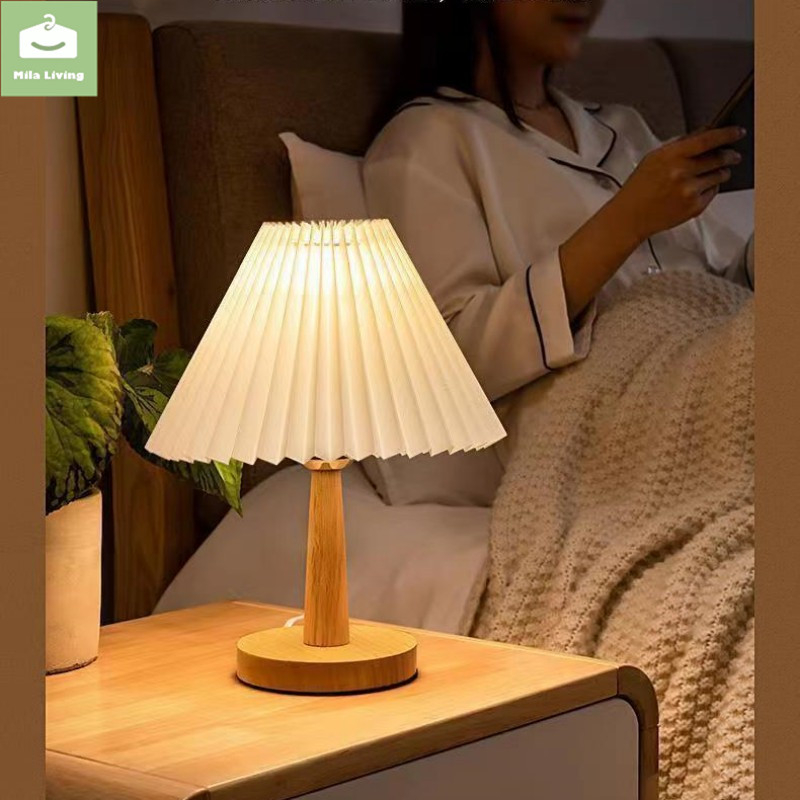 【NEW】Led Lamp Creative Table Lamp Korean Folding Retro Bedside Lamp ...