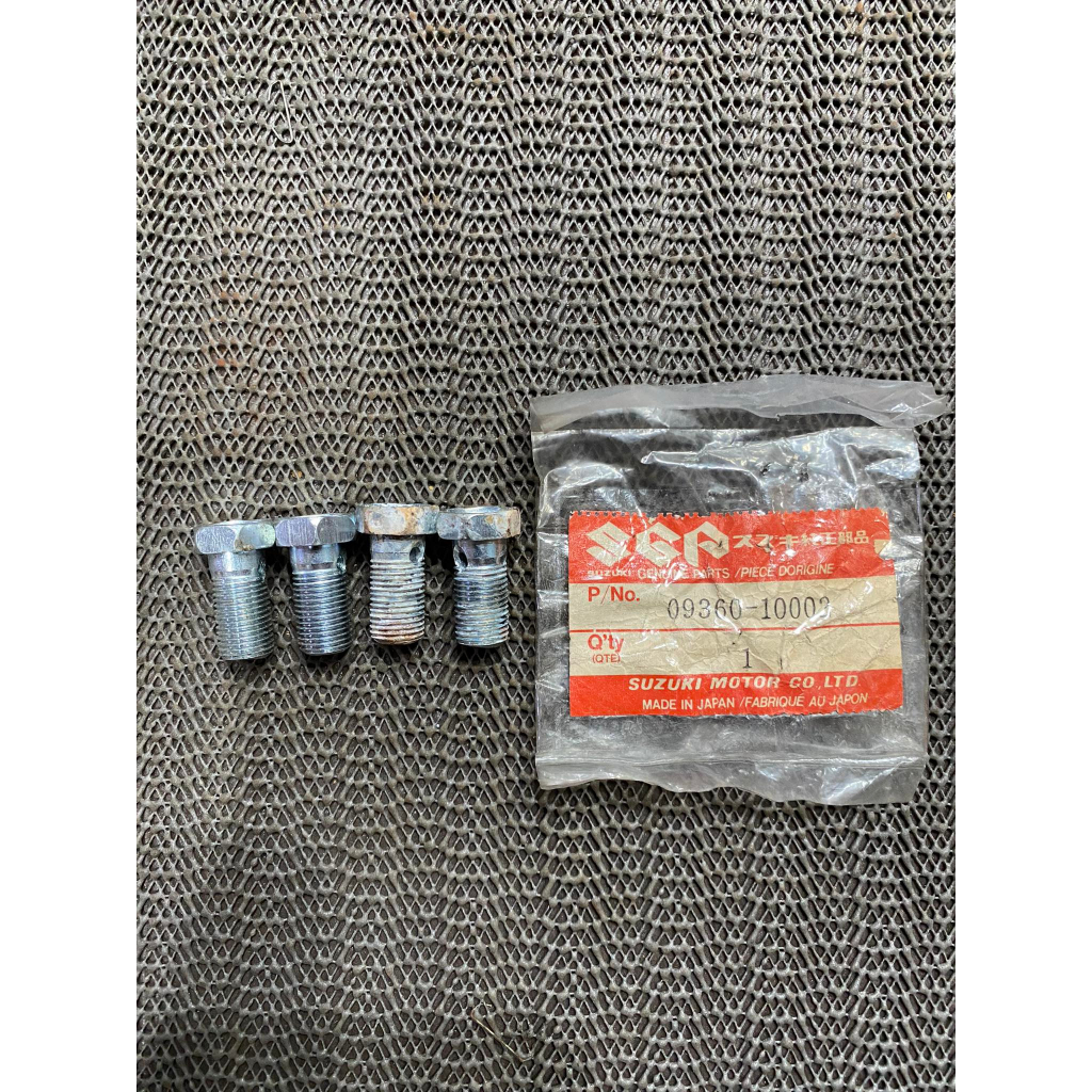 T120 GENUINE SUZUKI OIL PUMP BANJO UNION BOLT (SOLD PER PIECE) (MADE IN ...